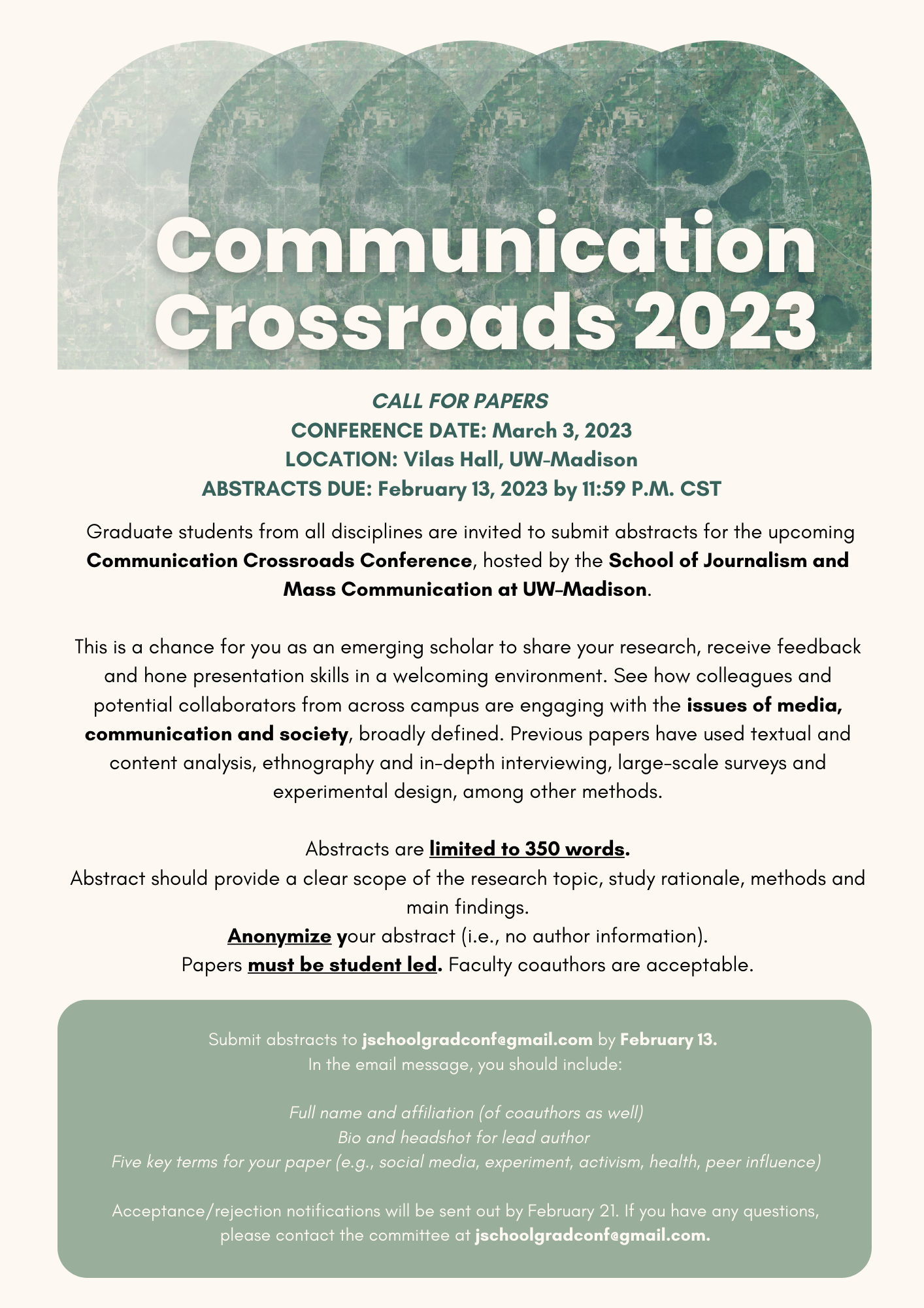 Communication Crossroads Conference - School of Journalism and Mass ...